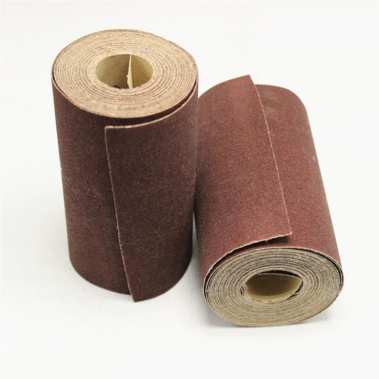 Heavy Kraft Alumina Sandpaper Roll Customized