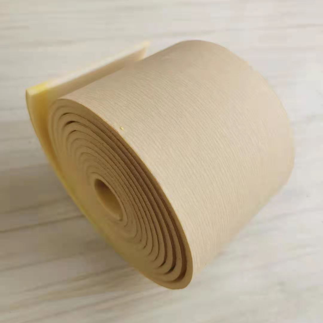 Sponge-backed soft foam sandpaper rolls