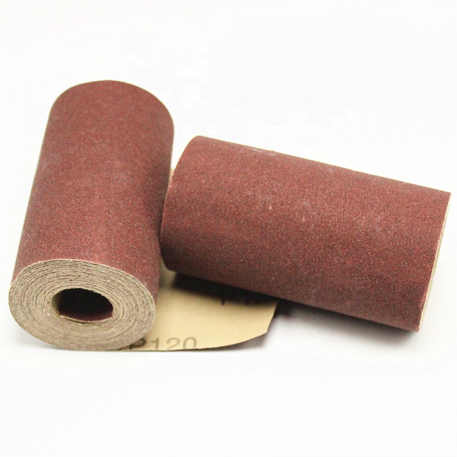 Heavy Kraft Alumina Sandpaper Roll Customized
