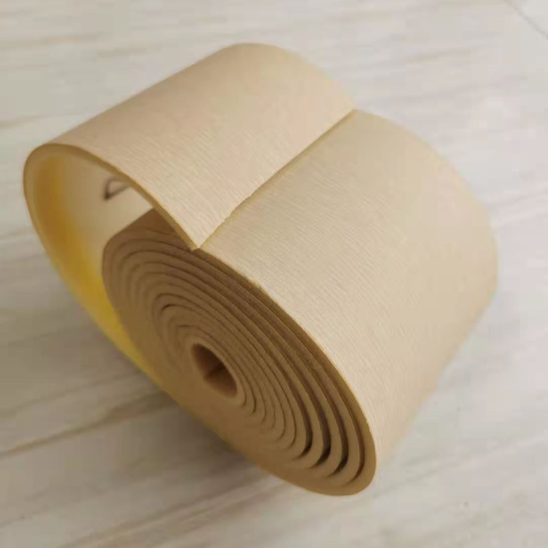Sponge-backed soft foam sandpaper rolls