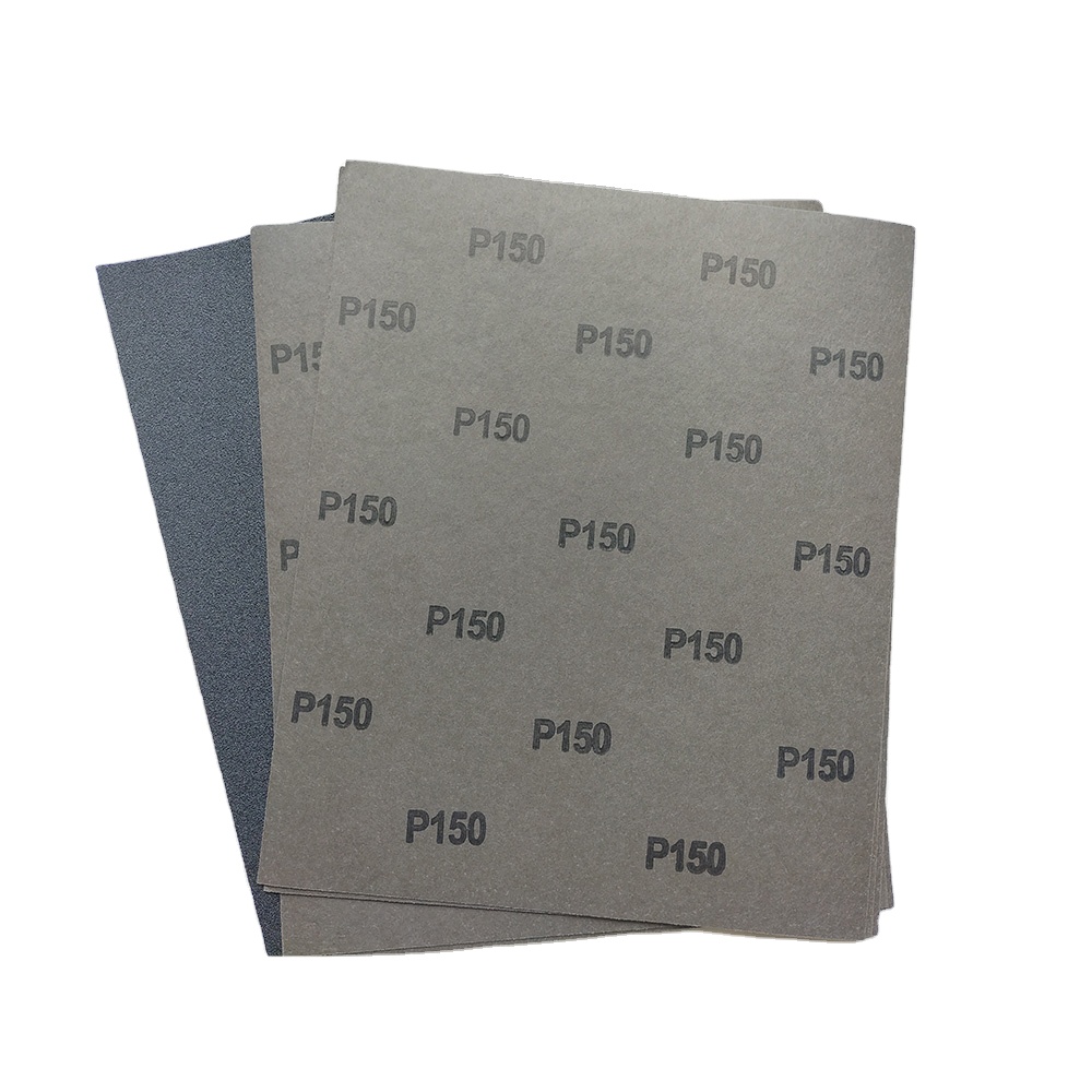 Custom latex waterproof abrasive sandpaper sheets