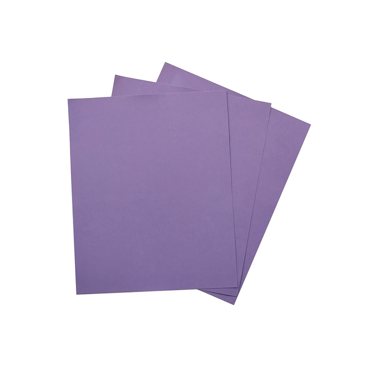 Custom purple maker sandpaper sheet