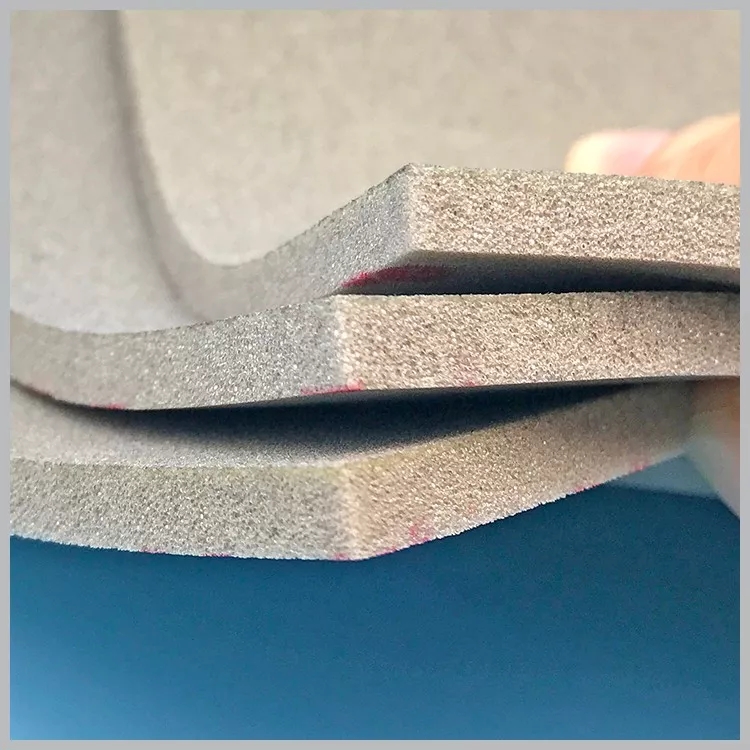 Custom polished abrasive sponge sandpaper