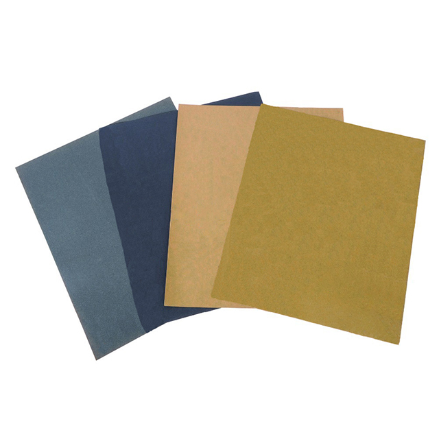 Small square polished dry sand film sandpaper