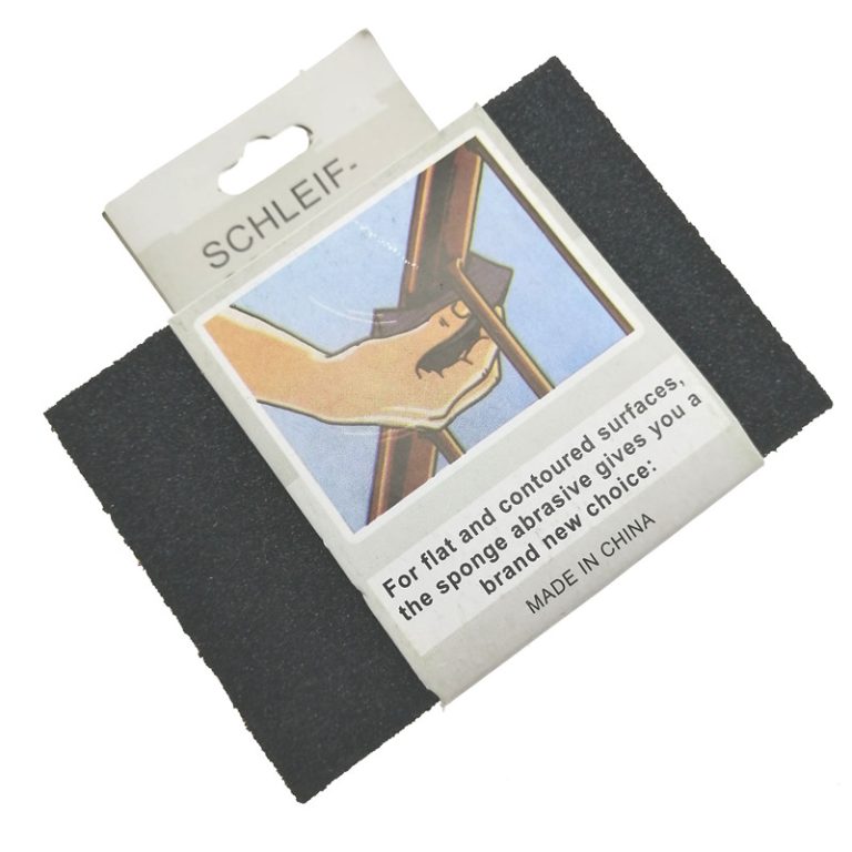 Cuboid drywall sanding sponge for abrasive