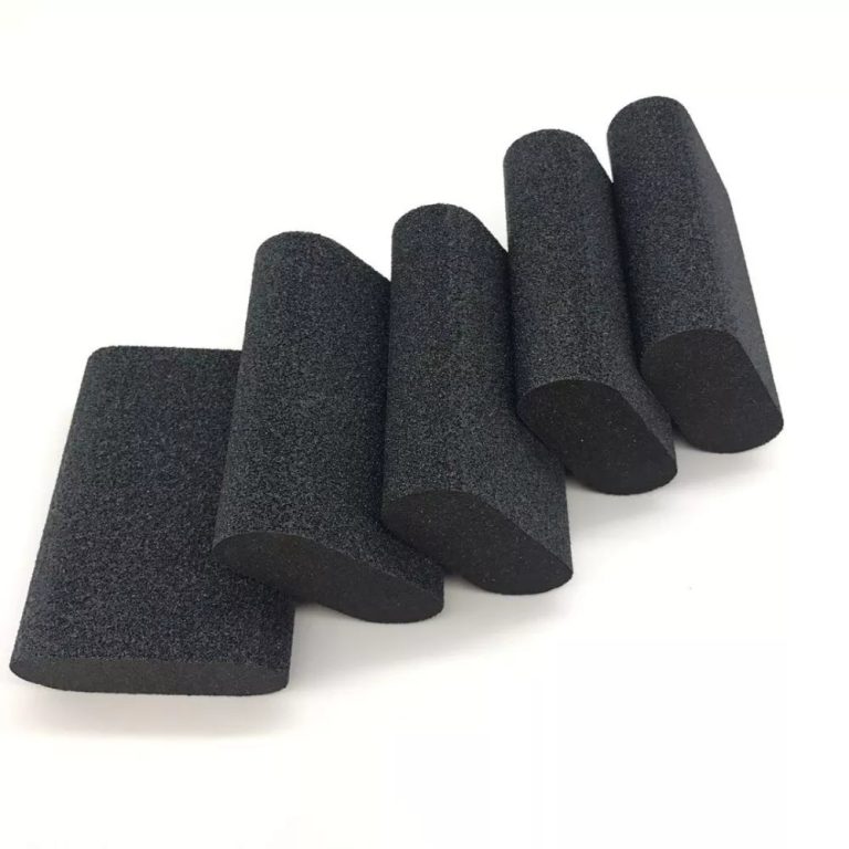 Sharpness rounded abrasive sanding sponge